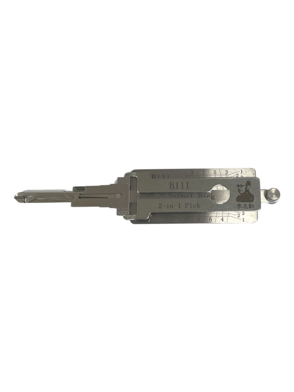 ORIGINAL LISHI - B111 Z-Keyway GM / (Warded) 2-in-1 Pick & Decoder / A ...