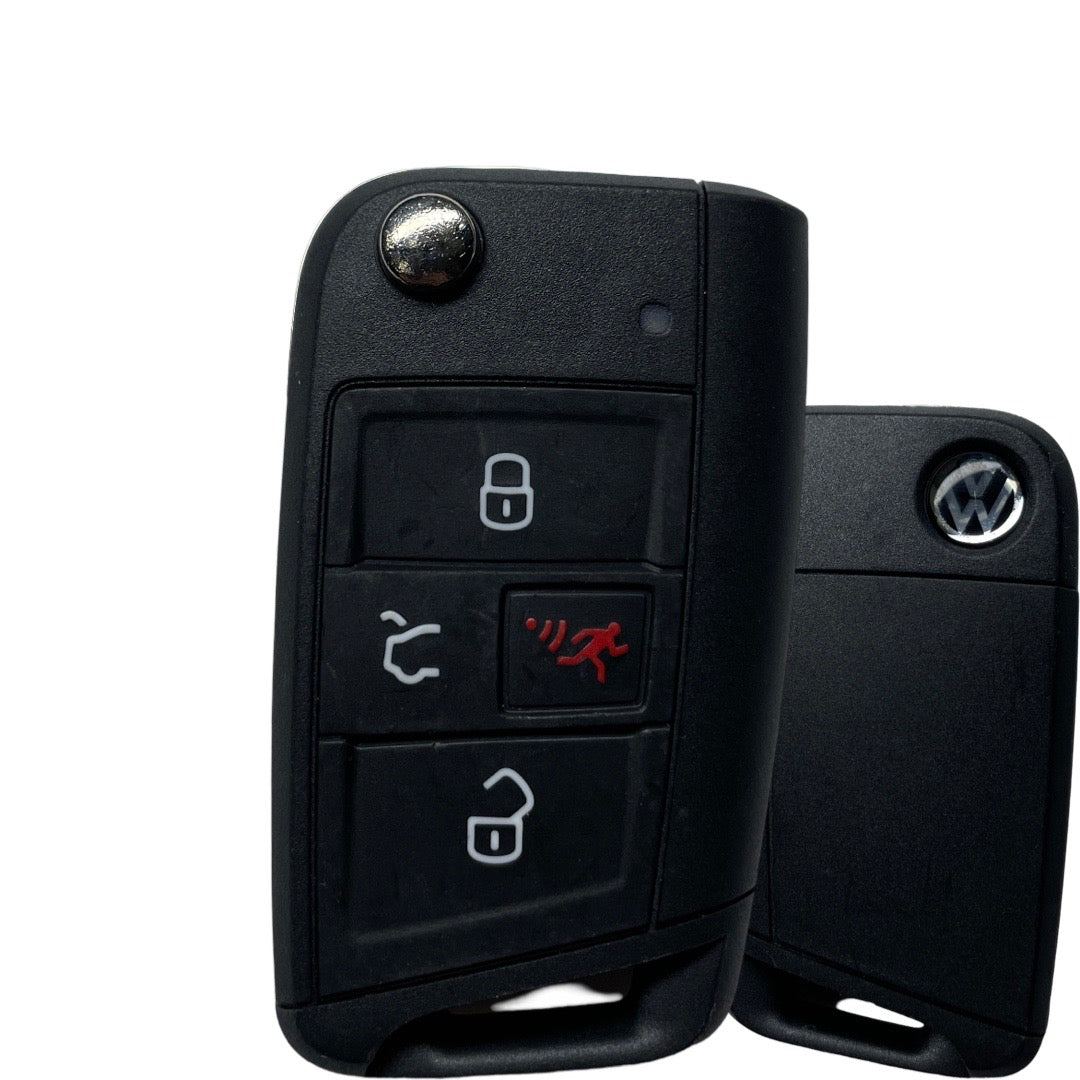 2018-2020 VOLKSWAGEN JETTA GOLF REMOTE FLIP KEY (W/O COMFORT ACCESS) N ...