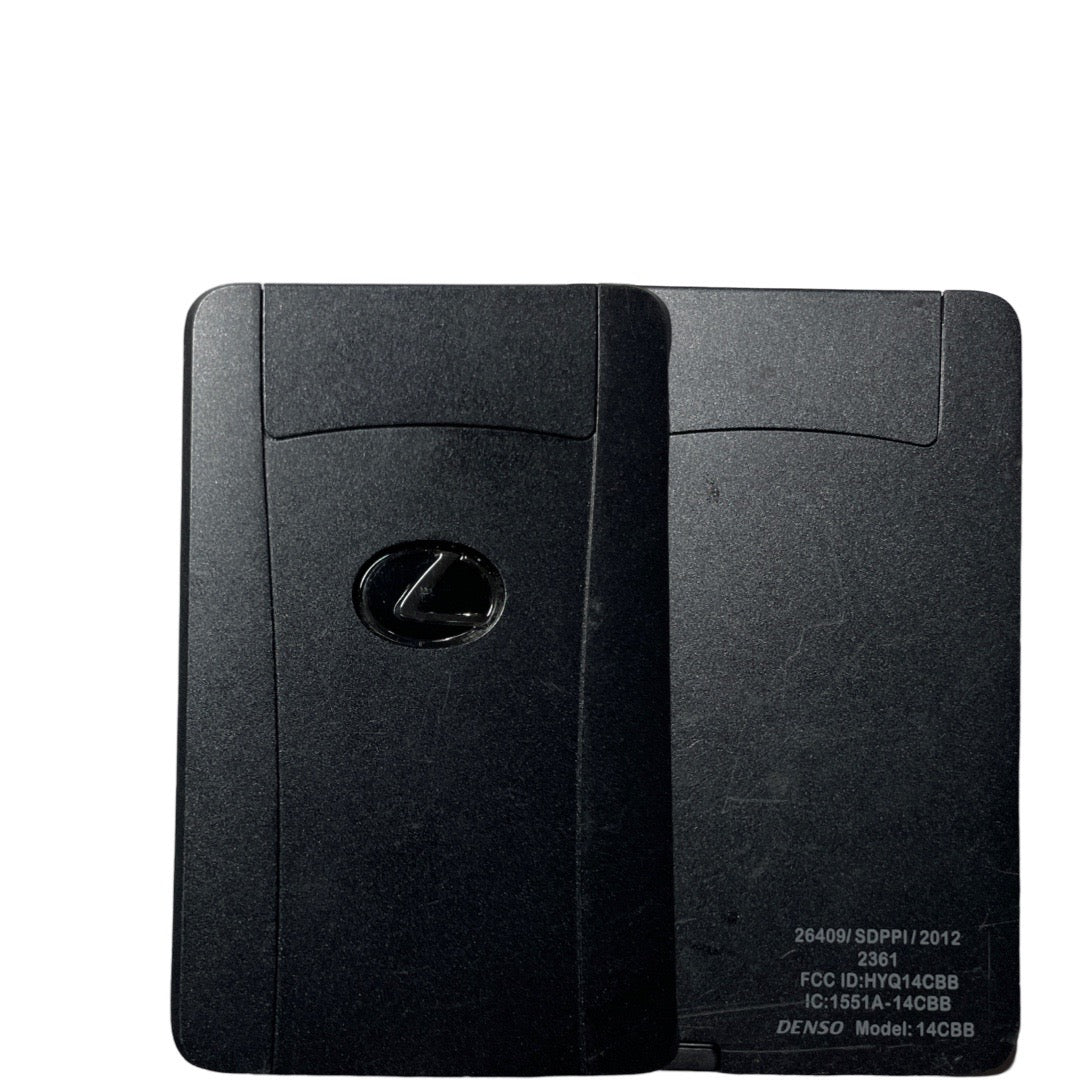 2014-2019 Lexus Smart Key Wallet Card IS | NX | RX | RC | LX HYQ14CBB ...