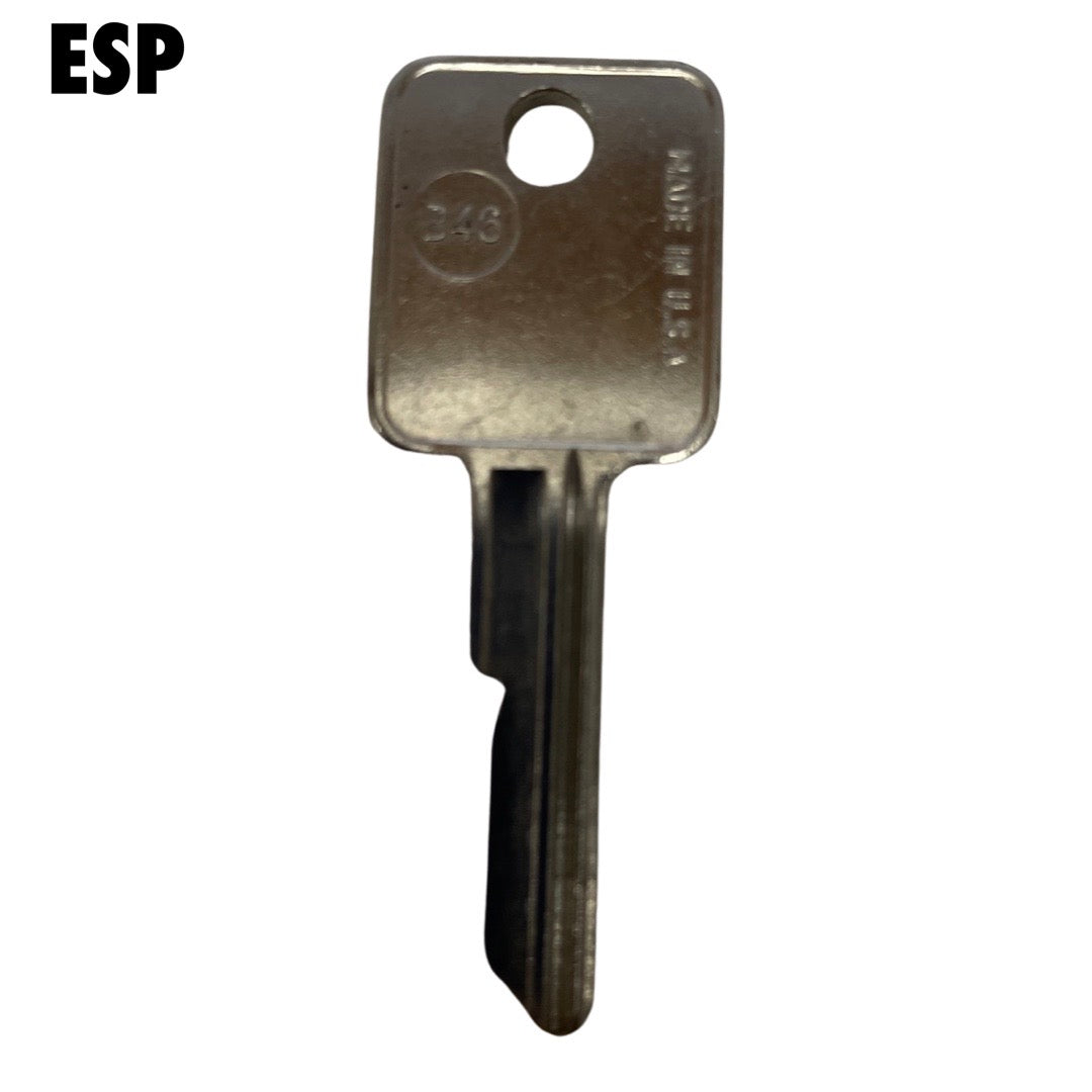 ESP B-46 Uncut Key Blank - ADL Hardware