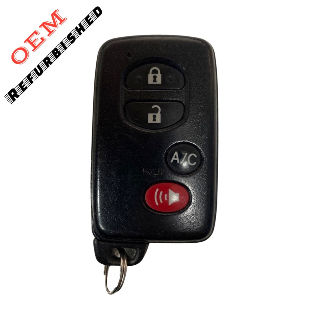 2010-2015 Toyota Prius / 4-Button Smart Key / PN: 89904-47150 / HYQ14A ...