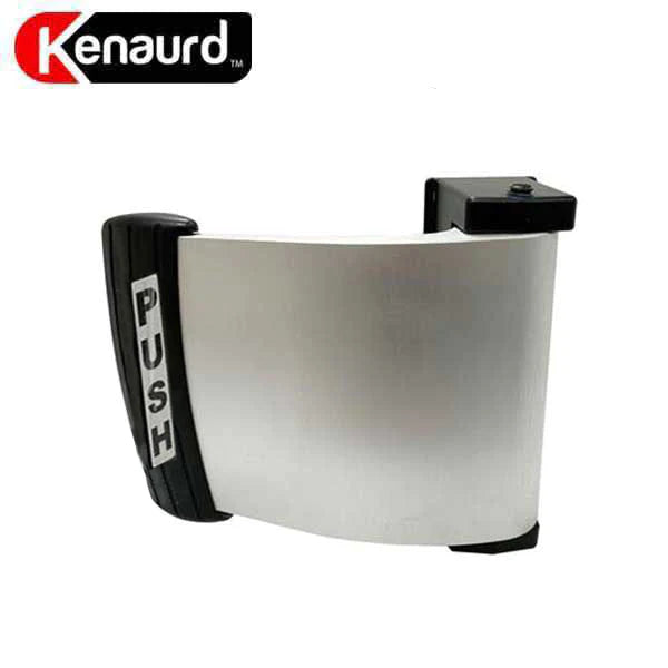 Kenaurd - Deadlatch Push & Pull Paddle Handle - Right handed - Aluminu ...
