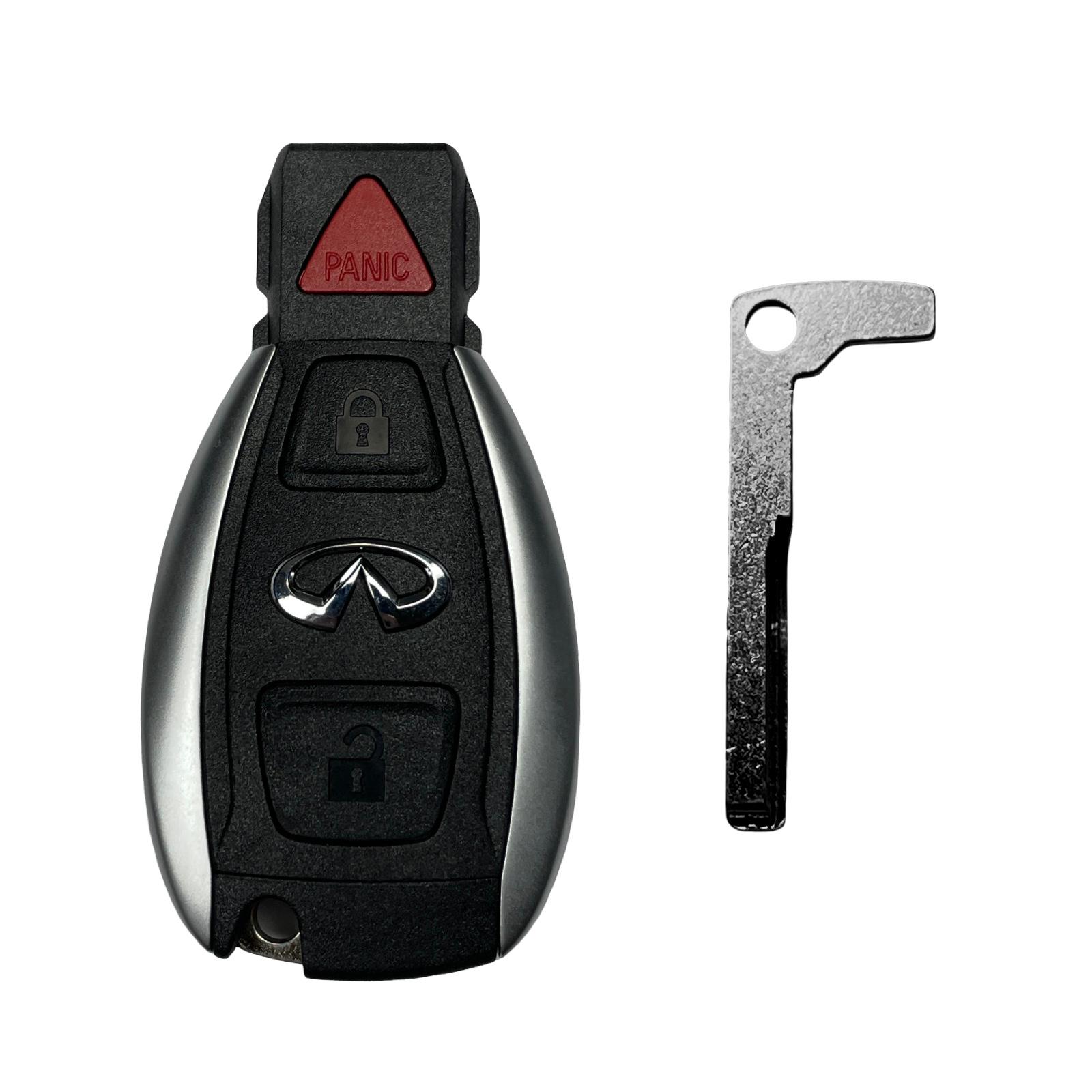 2017-2019 Infiniti QX30 / 3-Button Fobik Key / PN: 285E3-5DD3A / IYZDC ...